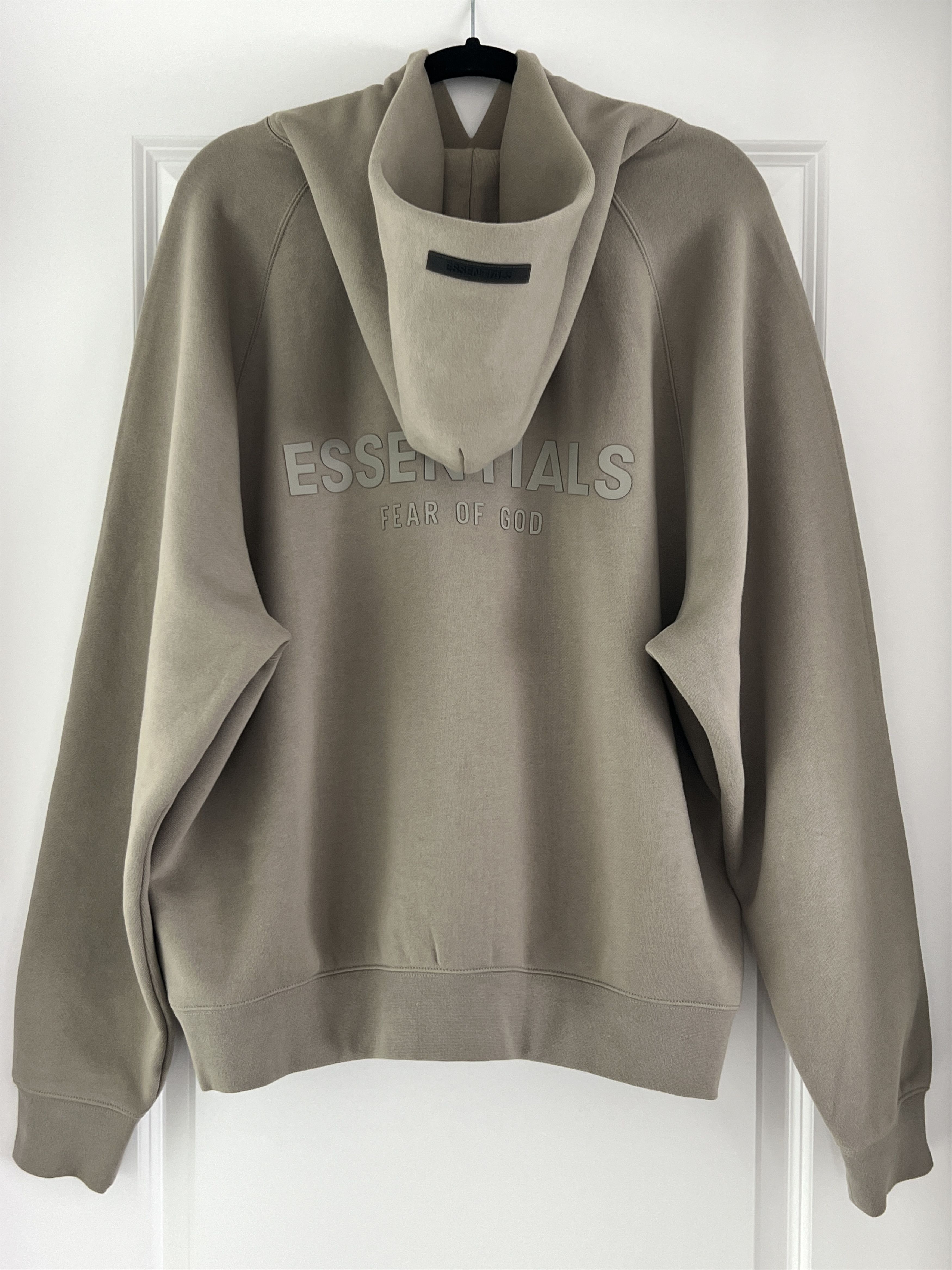 Essentials × Fear of God Fear of God Essentials Hoodie (SS21 - Moss ...