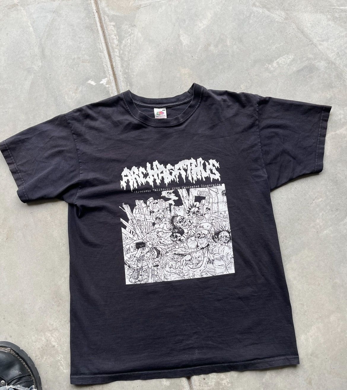 Band Tees × Streetwear × Vintage Vintage OG Archagathus Mincecore Band ...