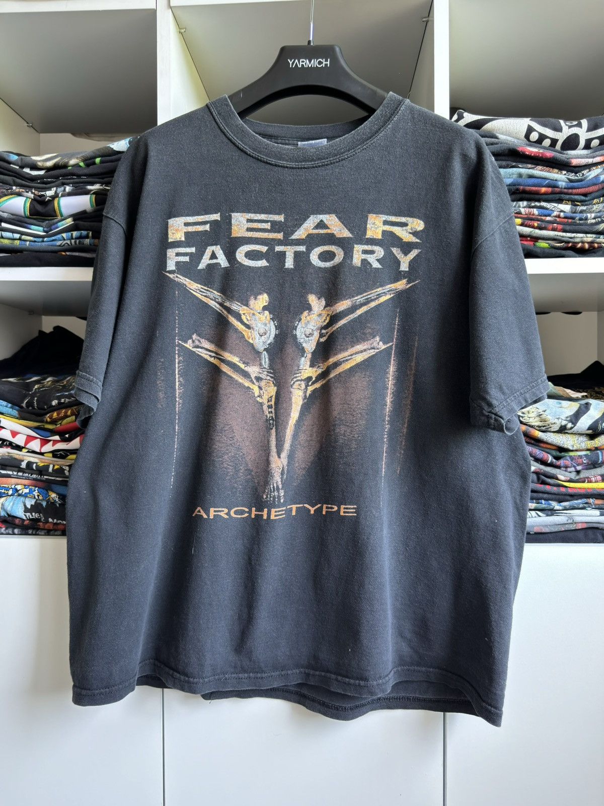 Band Tees × Rock T Shirt × Vintage Vintage 2000s Fear Factory Archetype ...
