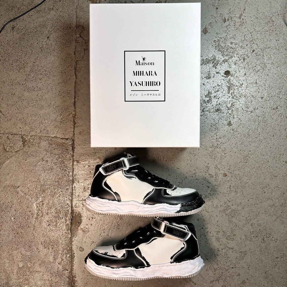 Maison MIHARA YASUHIRO Maison Mihara OG Sole Leather High Sneaker | Grailed