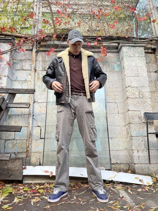 Vintage Pall Mall Vintage B2 Bomber Aviator Leather Jacket | Grailed