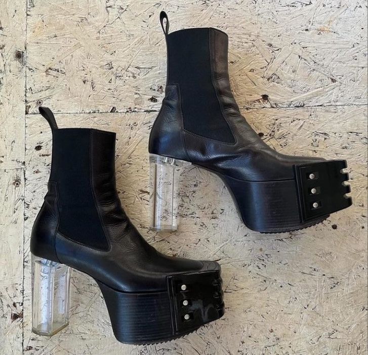 Rick Owens Rick Owens kiss boots | Grailed
