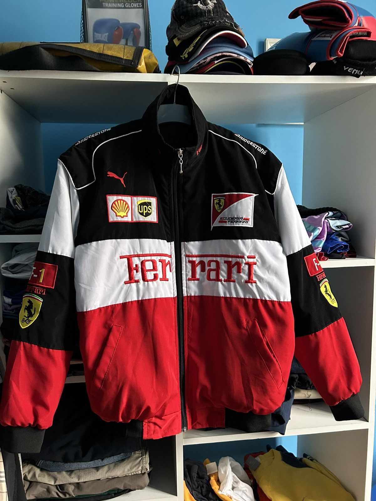 Ferrari Vintage Ferrari Racing Jacket Marlboro F1 bombers rare | Grailed