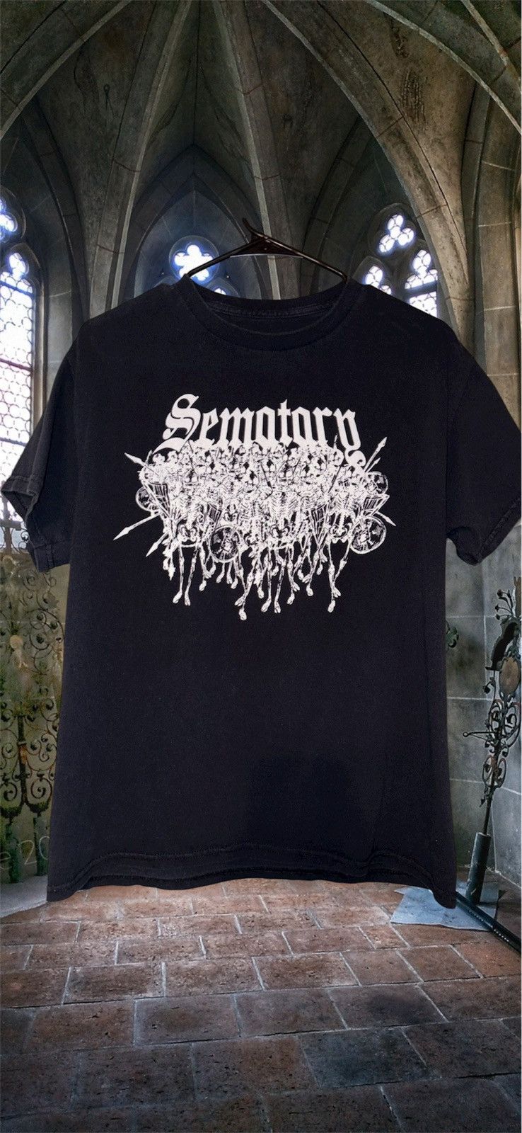 Haunted Mound SEMATARY BAND LOGO ORIGINAL | Grailed