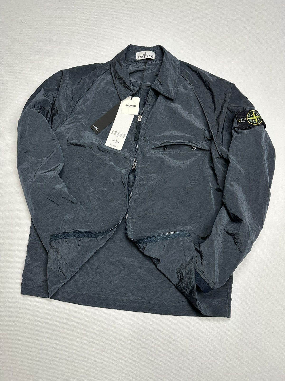 Stone Island Stone Island nylon metal jacket econyl | Grailed