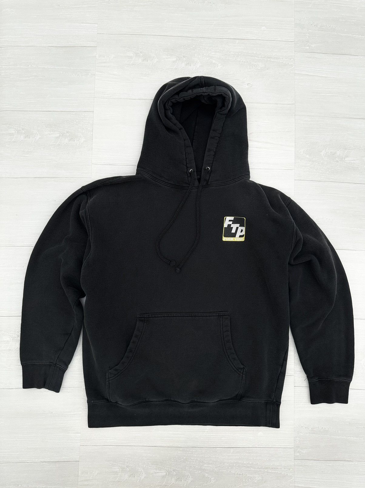 Fuck The Population Fuck The Population " Fuck You " Black Logo Hoodie ...