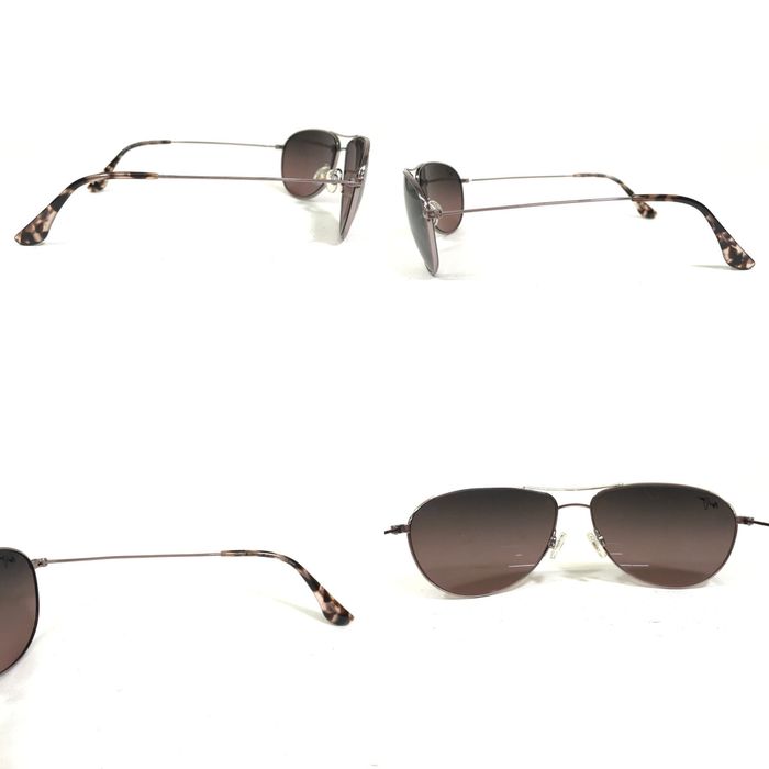Maui Jim Maui Jim Sunglasses Sea House MJ772-17R Silver Aviators with ...