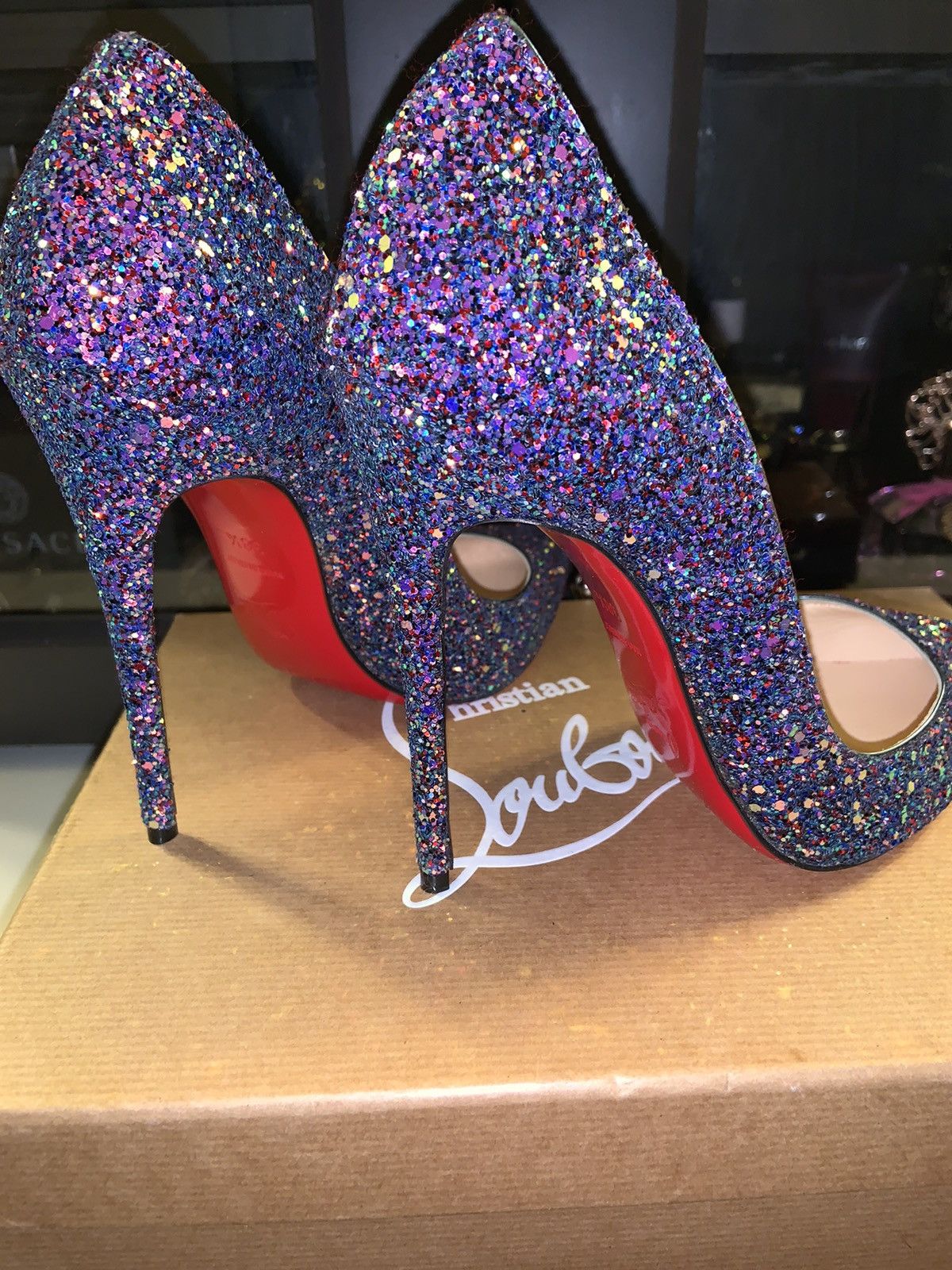 Christian Louboutin So Kate Glitter Pumps | Grailed