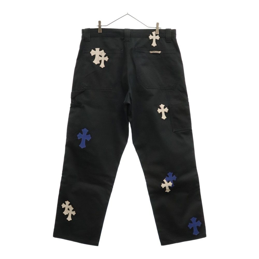 Chrome Hearts CHROME HEARTS Cross Patch Carpenter Long Pants Indigo | Grailed