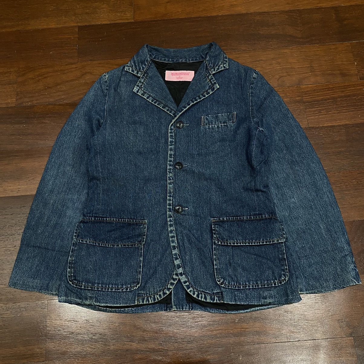 Engineered Garments Nepenthes Blazer Denim Jacket | Grailed