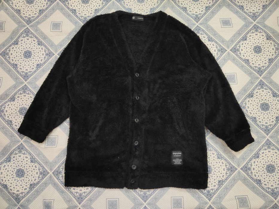 Undercover Gu X Undercover Deep Pile Sherpa Cardigan | Grailed