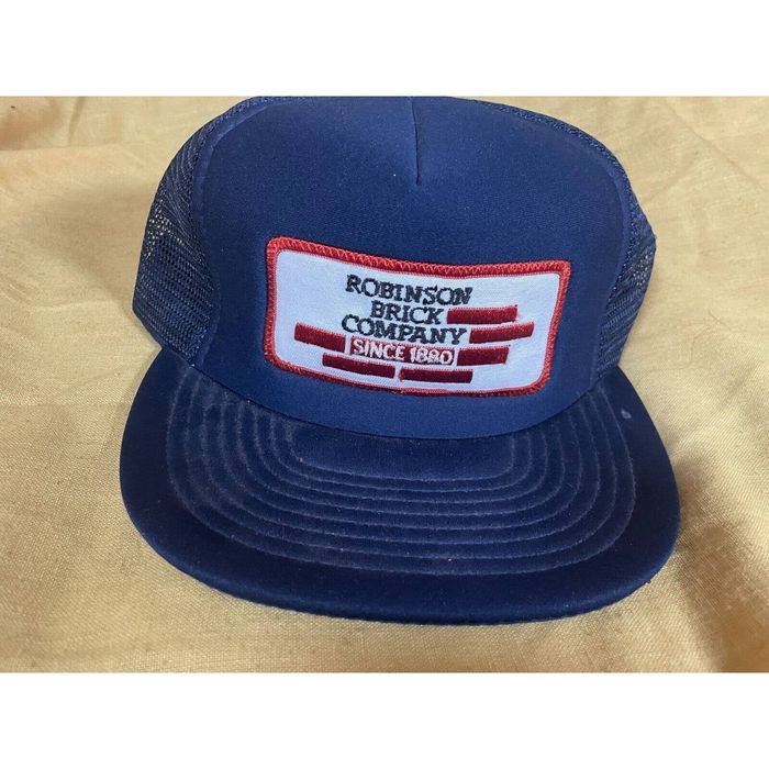 Snap Back Vintage 90s Truckers Hat Cap Robinson Brick Colorado Patch ...