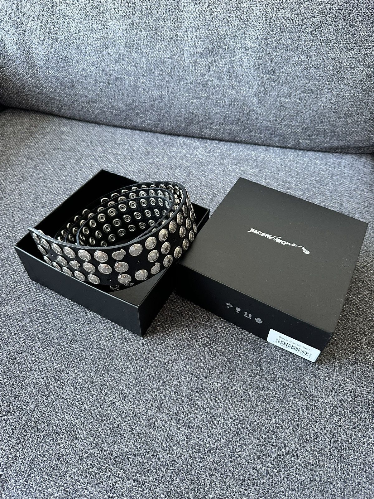 Racer Worldwide Racer Worldwide Button Belt | Grailed