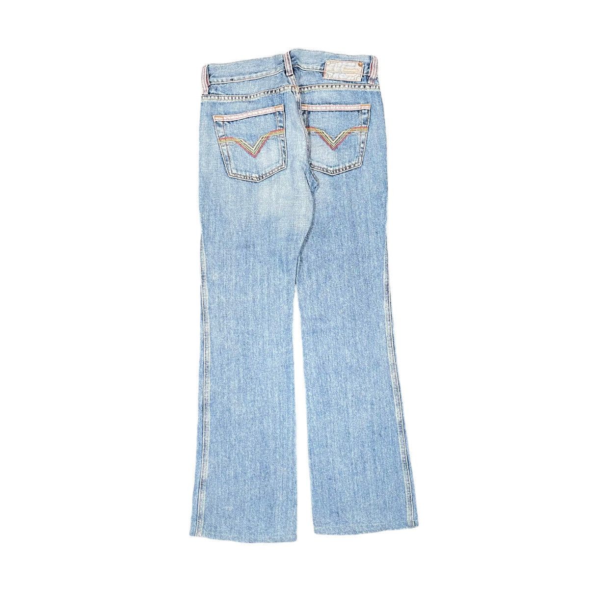Diesel Diesel Flare Bootcut Light Washed Vintage 2000s Denim Jeans ...