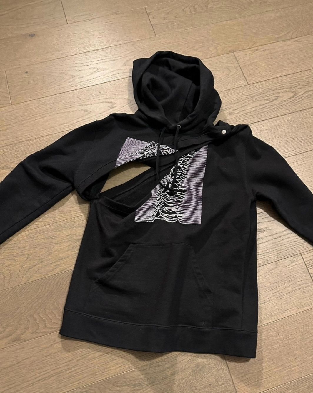 Raf Simons rafsimoms 18ss pulse patchwork hoodie | Grailed