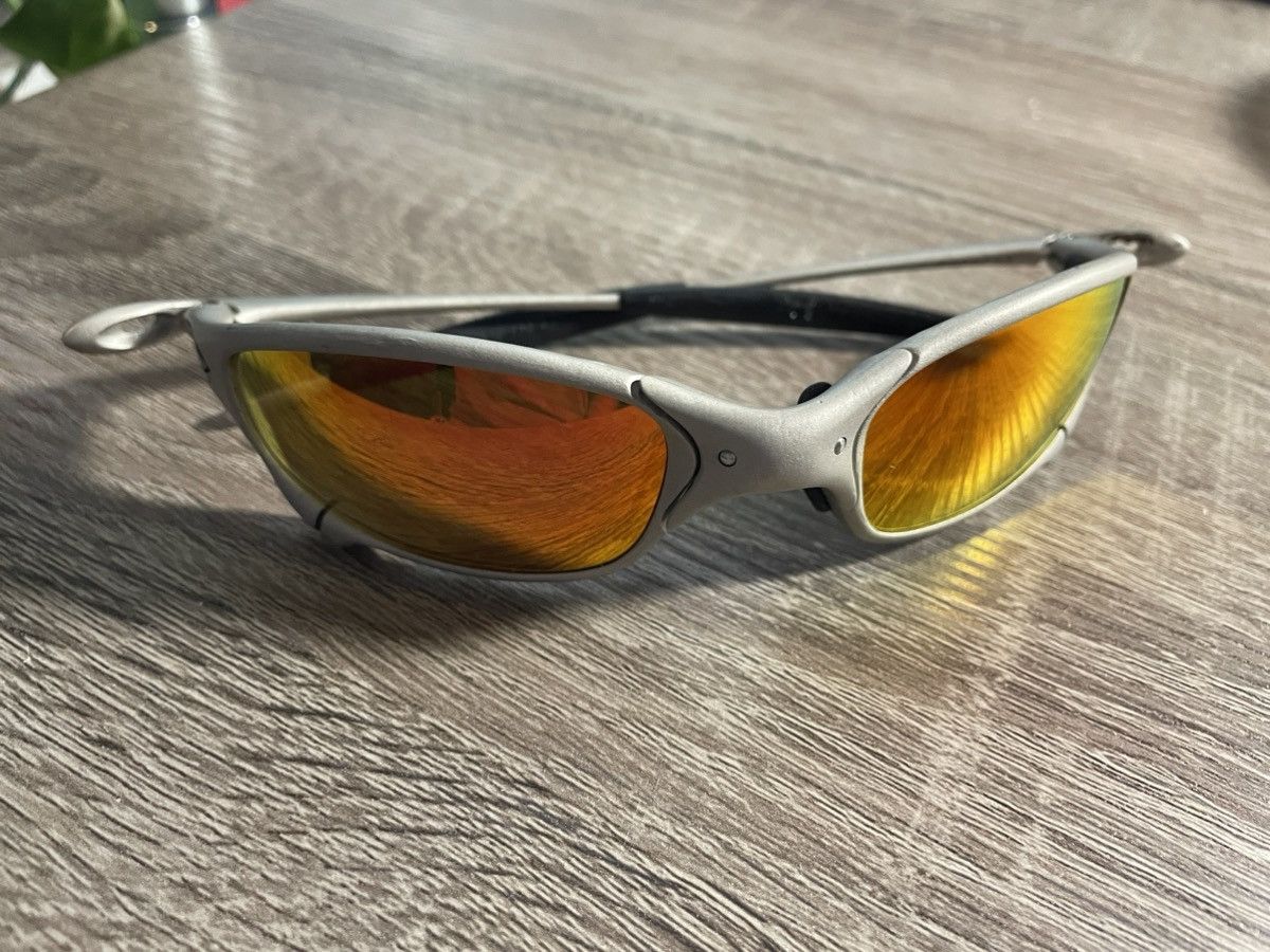 Oakley Oakley Juliet Plasma Frame w/ Fire Lens | Grailed