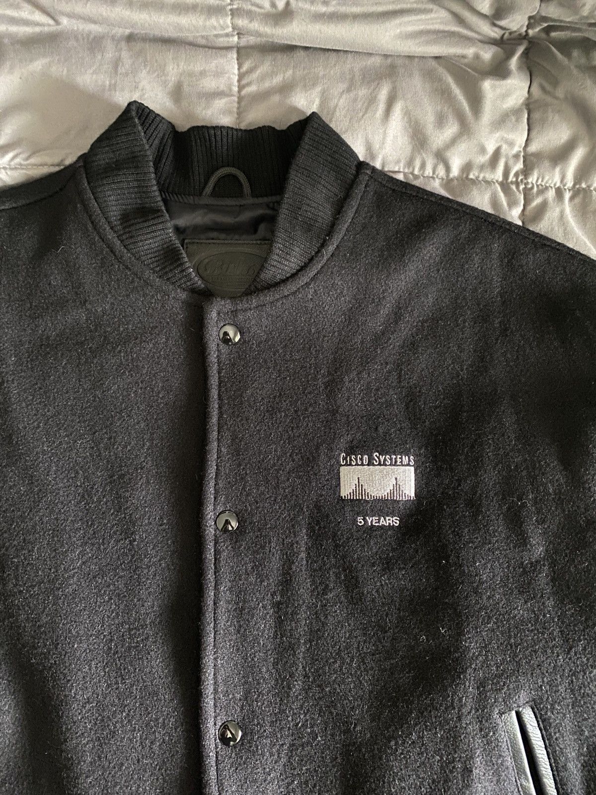 Vintage 1989 Cisco Systems 5 year anniversary varsity jacket | Grailed
