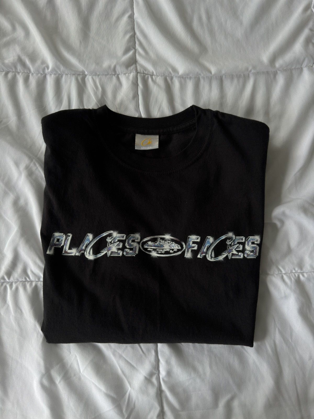 Corteiz × Places + Faces CRTZ X P+F Tee - Black | Grailed