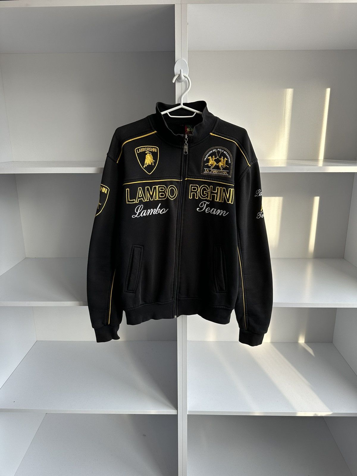 Vintage Vintage Lamborghini Lamborghini Team LaMartina Racing Jacket ...