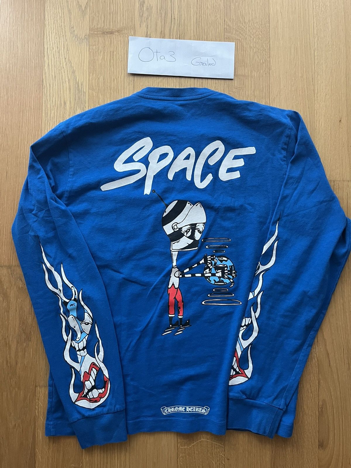 Chrome Hearts × Matty Boy Chrome Hearts Matty Boy Space long sleeve t ...