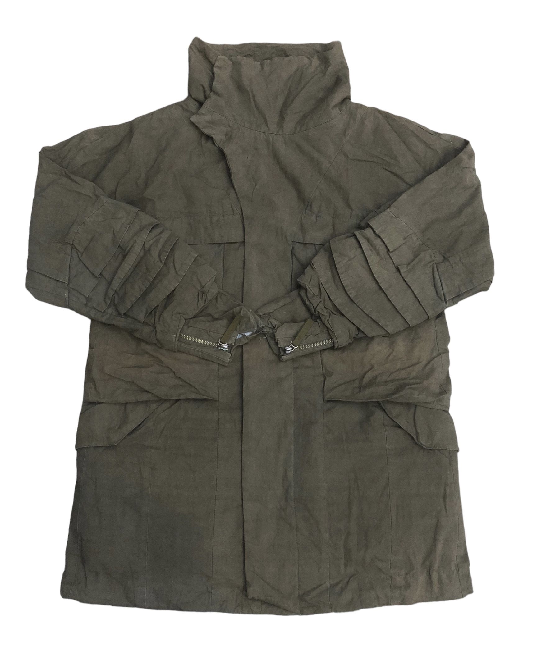 Toga TOGA VIRILIS Archive Military Blouson Asymmetrical Jacket | Grailed