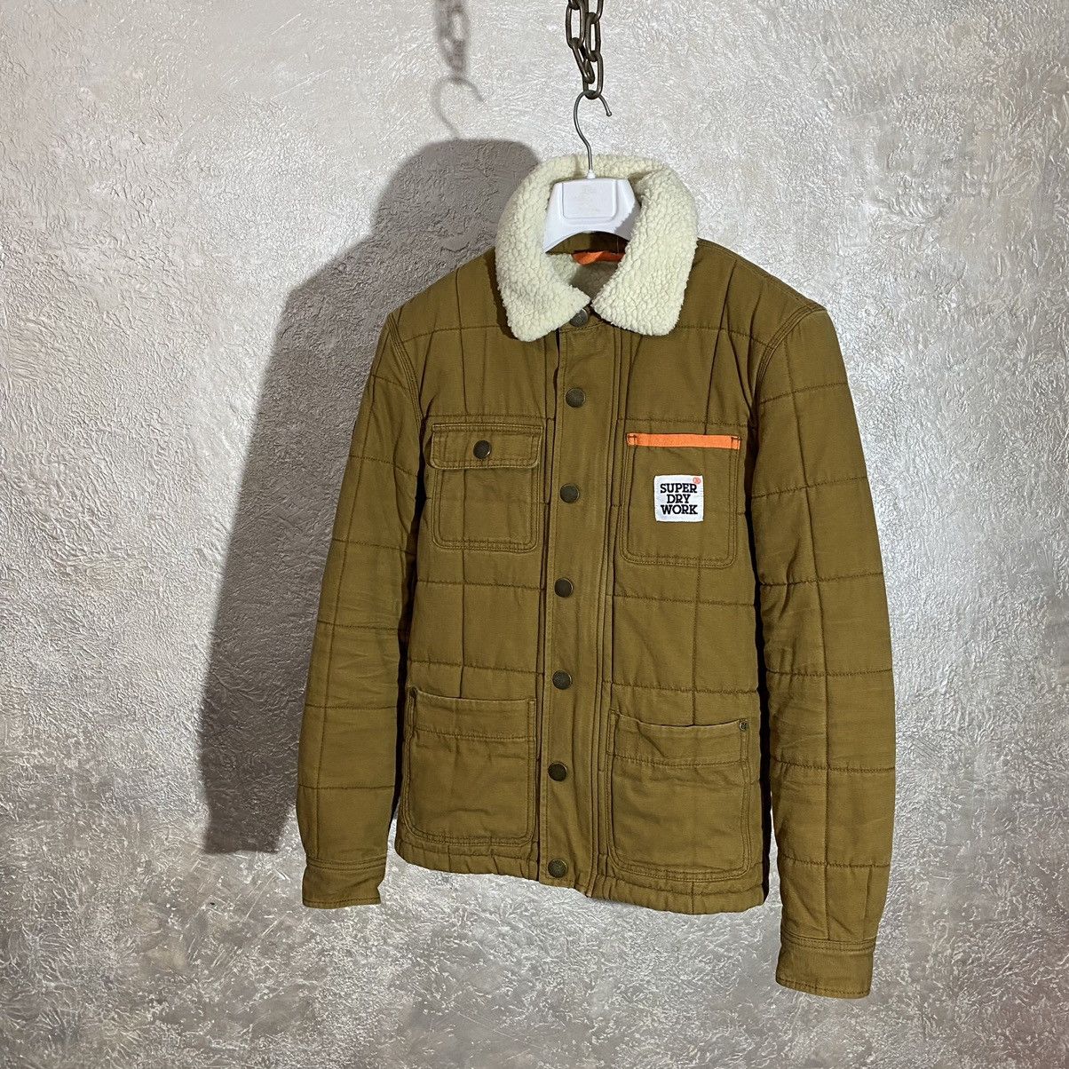 Superdry × Vintage × Workers Superdry Double Duck Work Jacket Rare ...