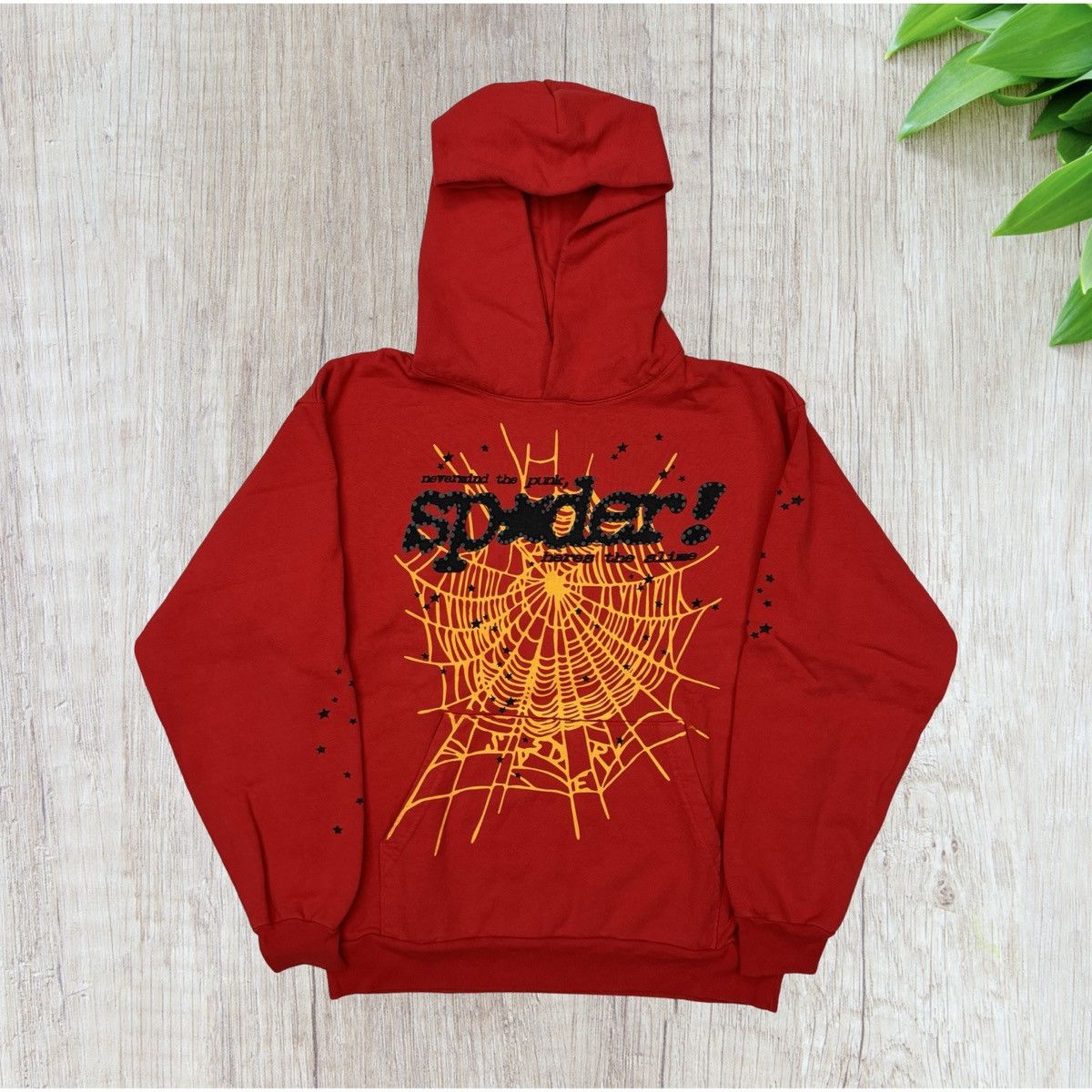 Sp5der Sp5der Red P*nk V2 Hoodie Size M | Grailed