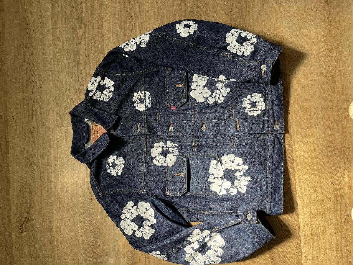 DENIM TEARS Denim tears jacket indigo | Grailed