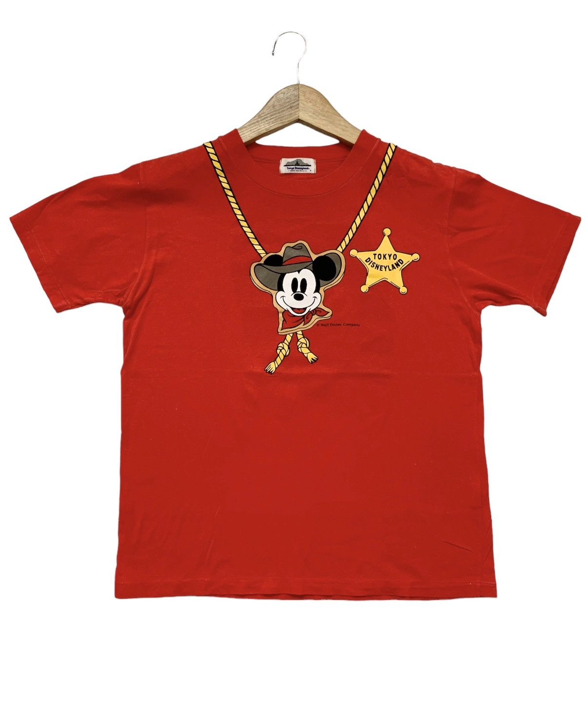Disney × Mickey Mouse × Vintage Vintage Mickey Mouse sheriff copyright ...