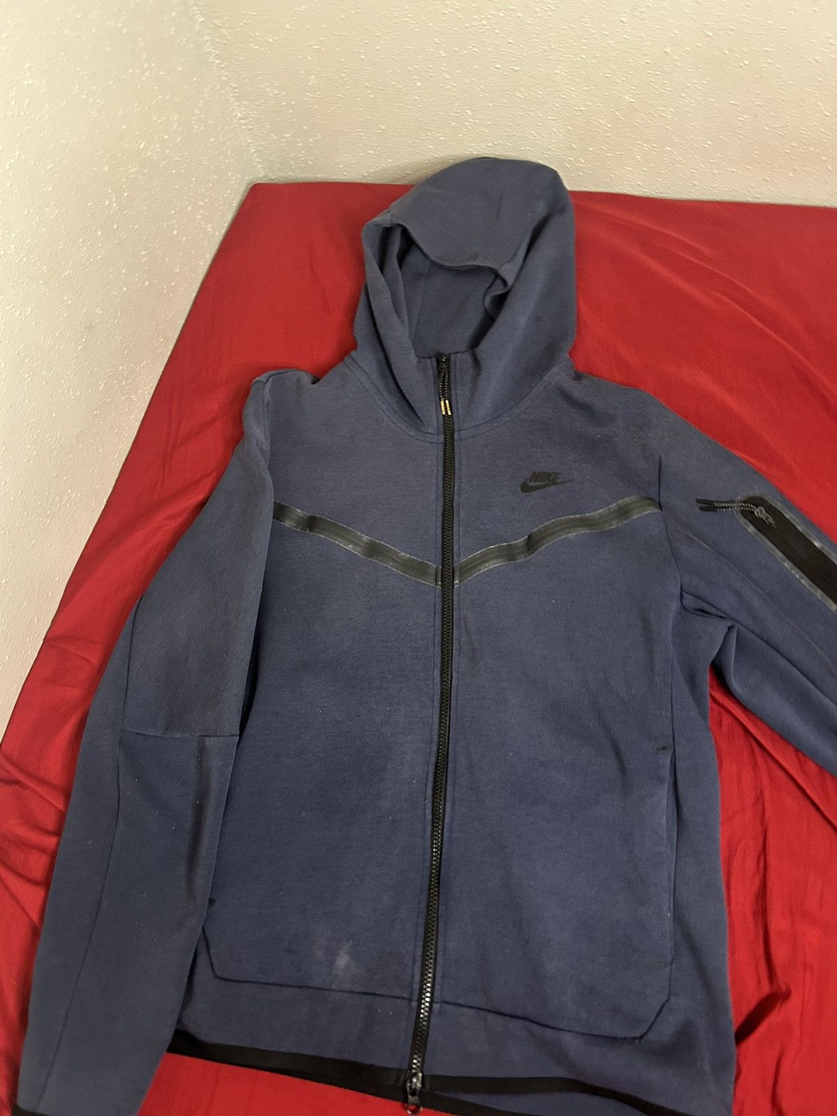 Nike Navy Blue Nike Tech Fleece | Grailed
