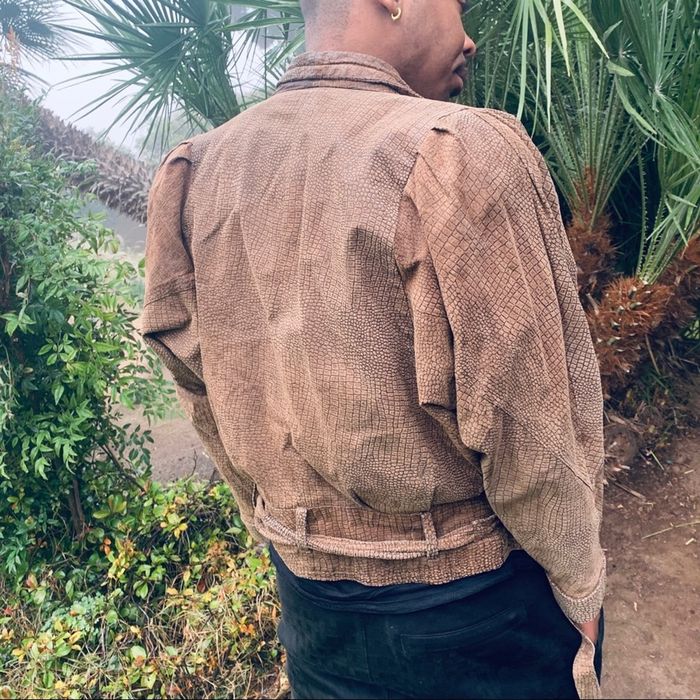 Thinsulate Rare Vintage Byrnes & Baker Thinsulate Suede Leather Jacket ...