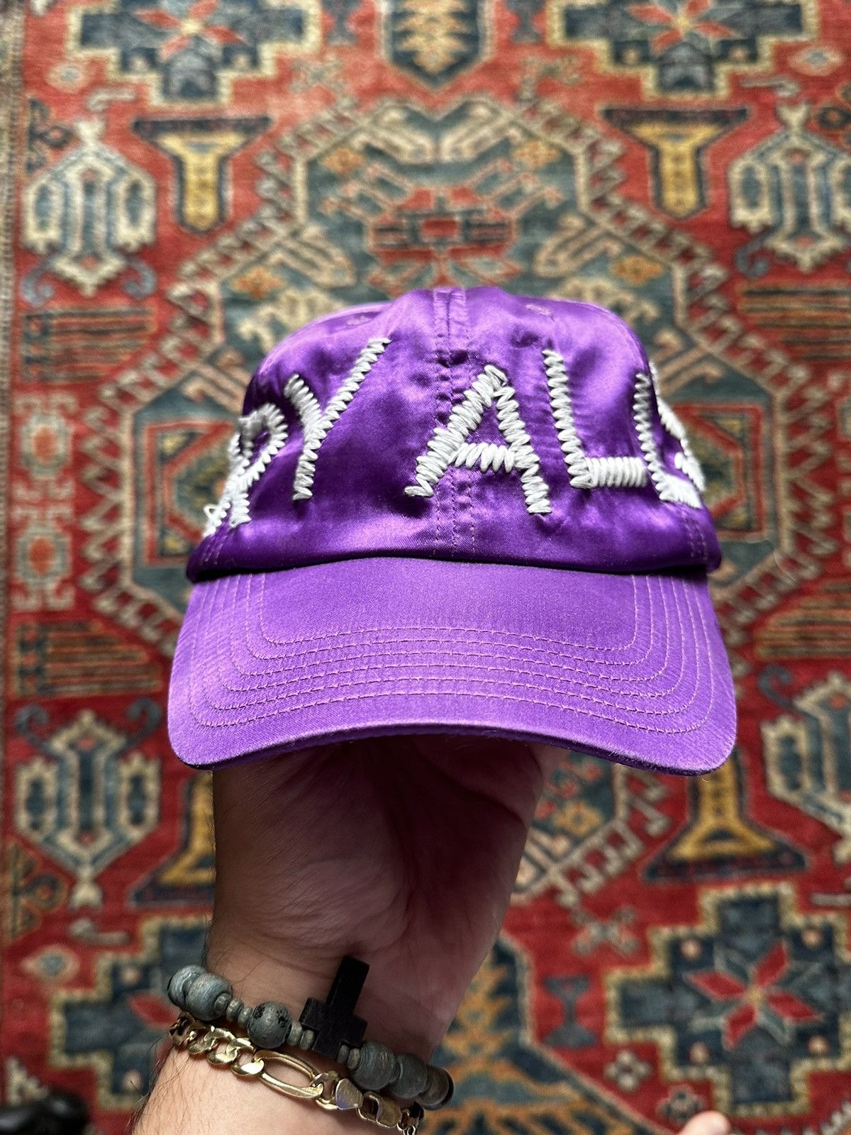 Human Made Human Made x CPFM Purple Dry alls satin baseball hat | Grailed