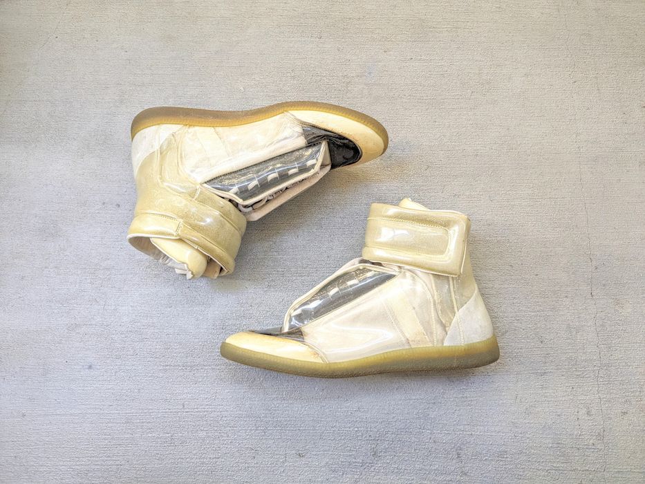 Maison Margiela Maison Margiela Future PVC Size 11 44 Leather High Tops ...