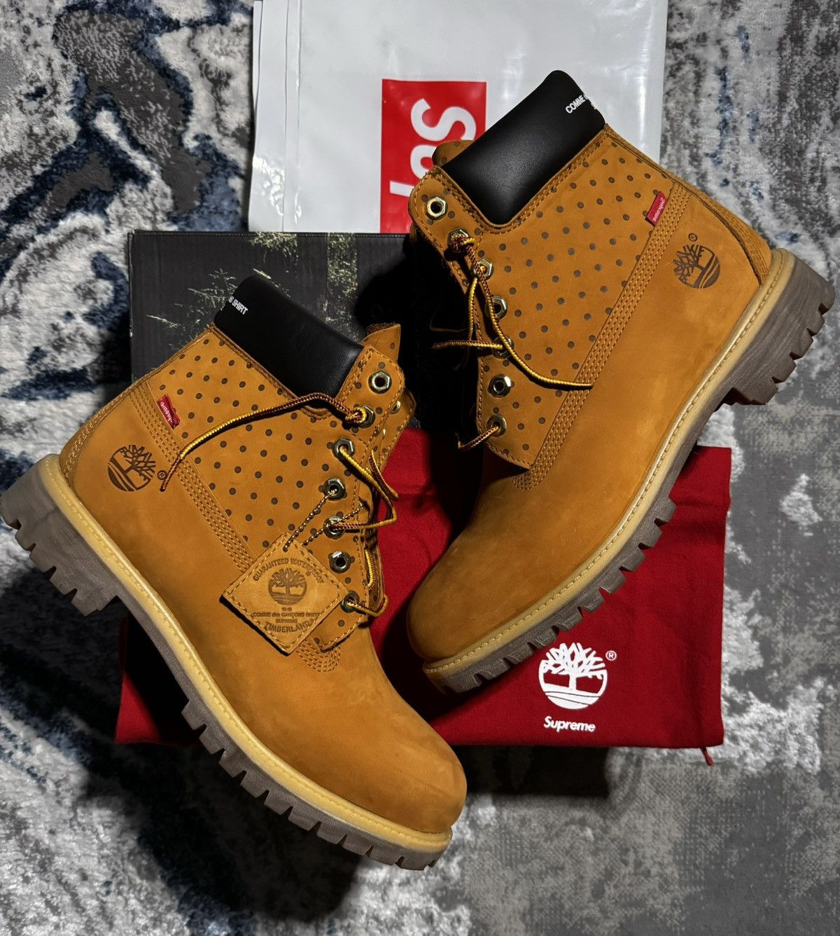 Comme des Garcons × Supreme × Timberland Timberland Supreme Comme Des ...