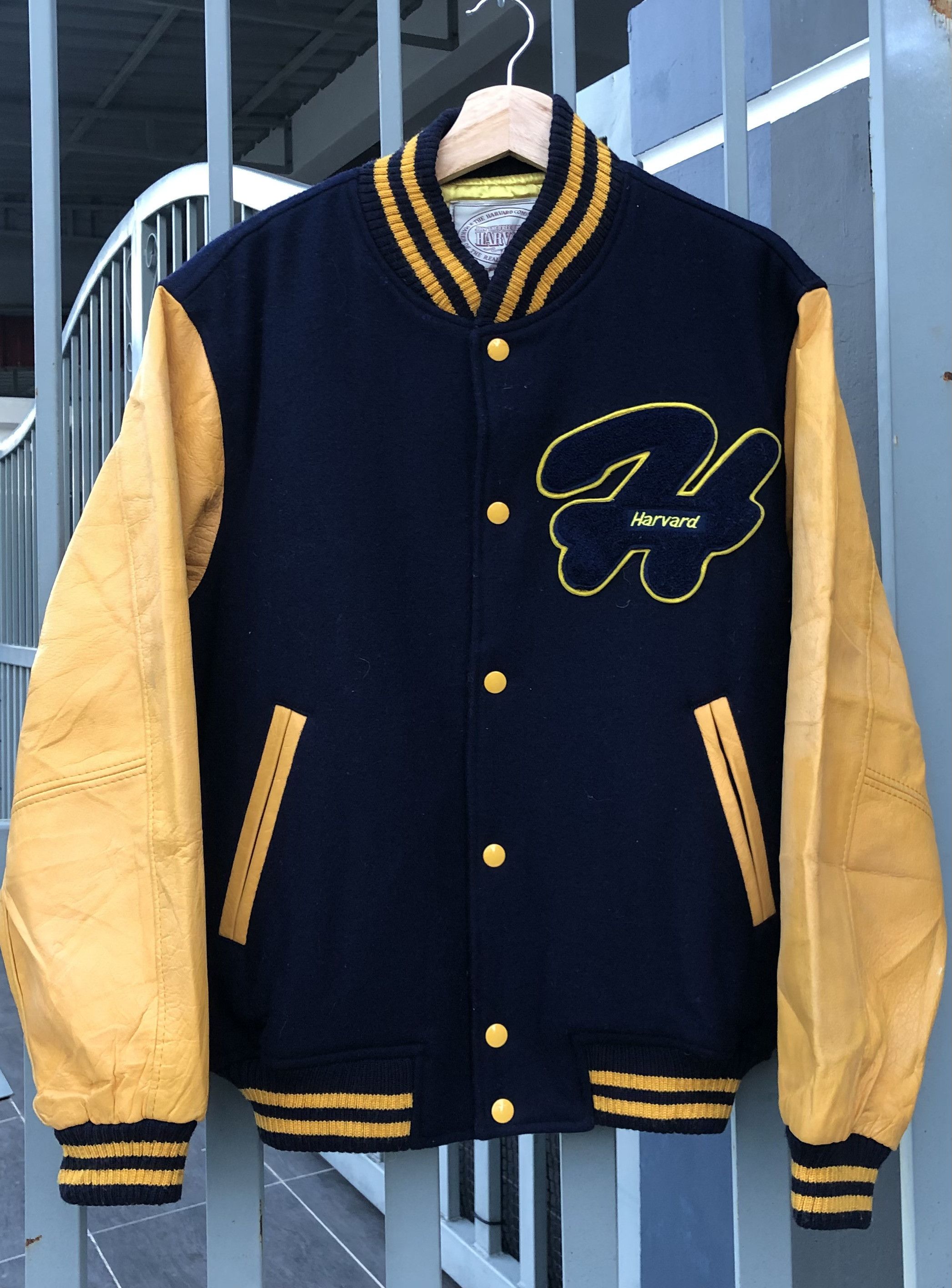 American College Vintage University Havard Varsity Jacket | Grailed