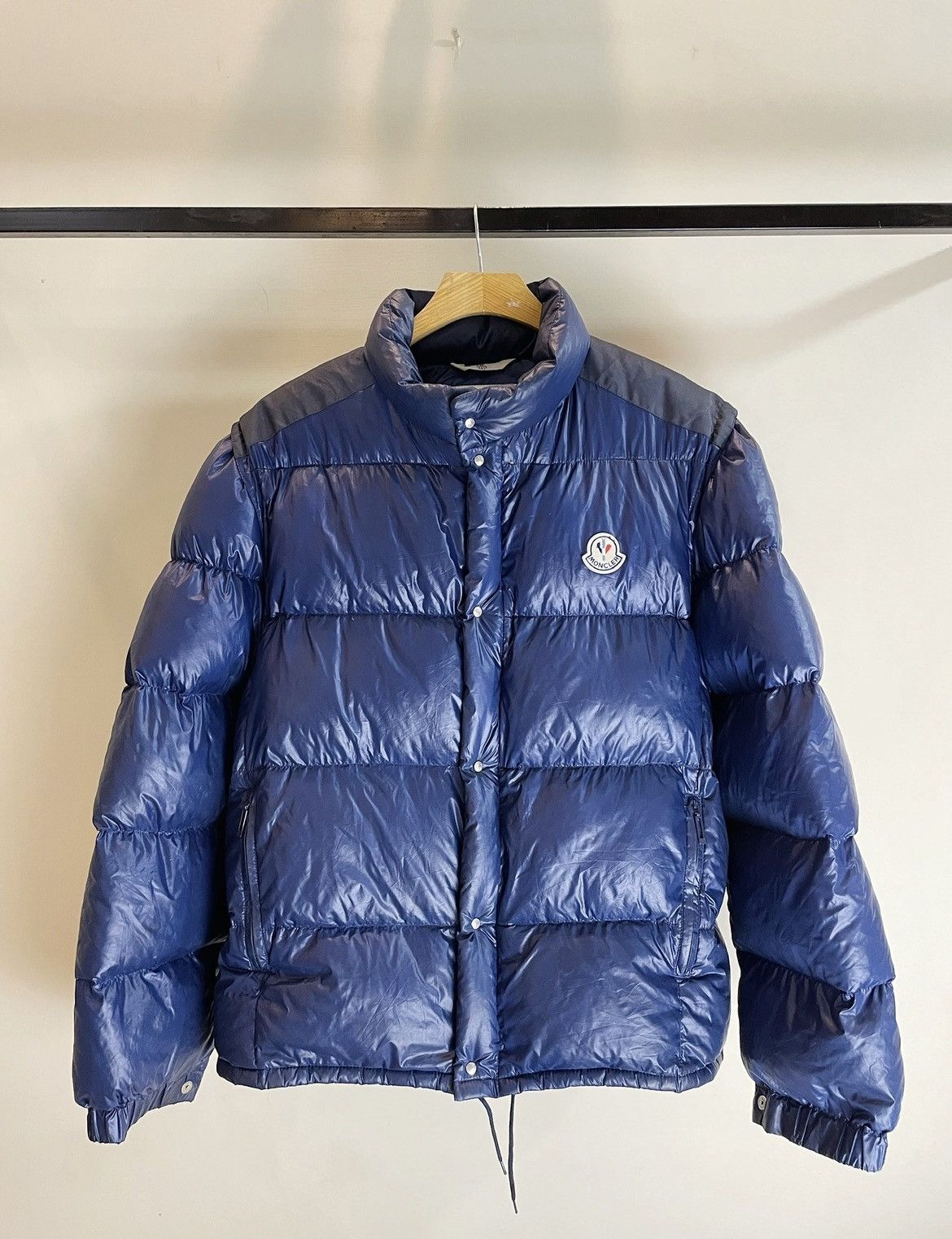 Moncler Moncler Maya Vintage Greonable Puffer Midnight Blue Jacket ...