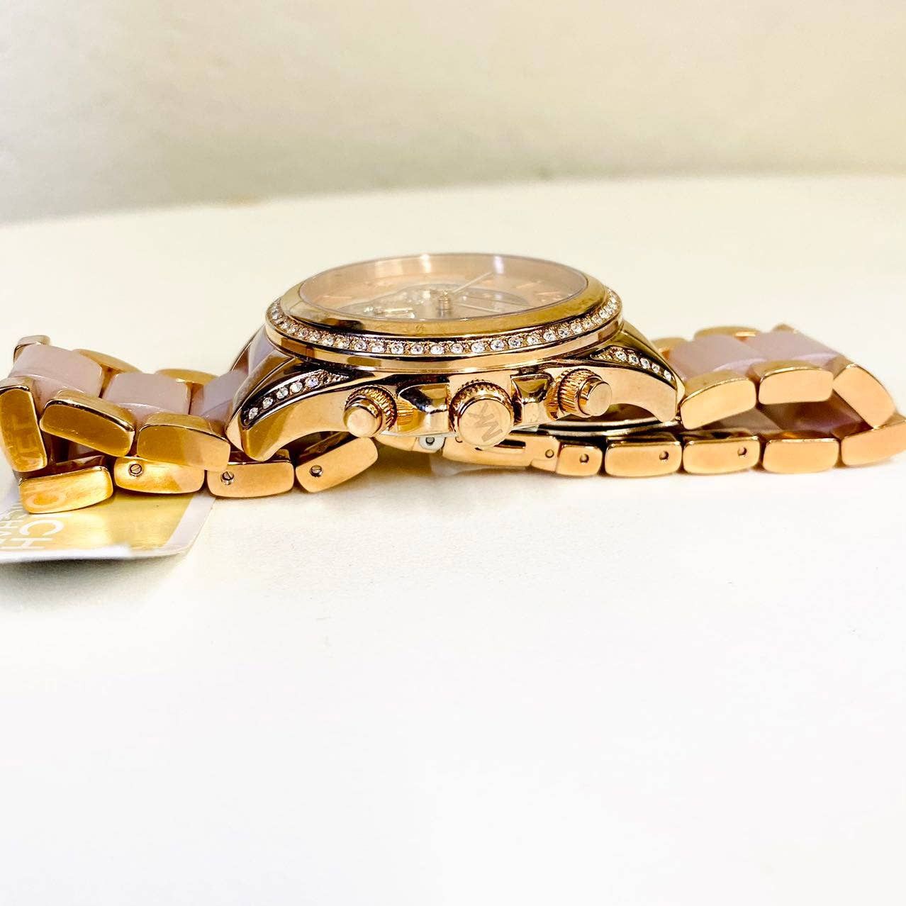 Michael Kors Michael Kors 6763 Blair Chronograph Tone Stainless Steel ...