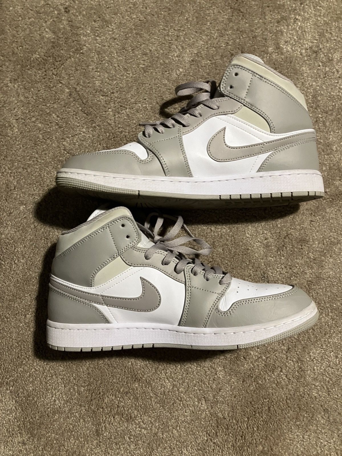 Jordan Brand × Nike Air Jordan 1 Mid “College Grey” | Grailed
