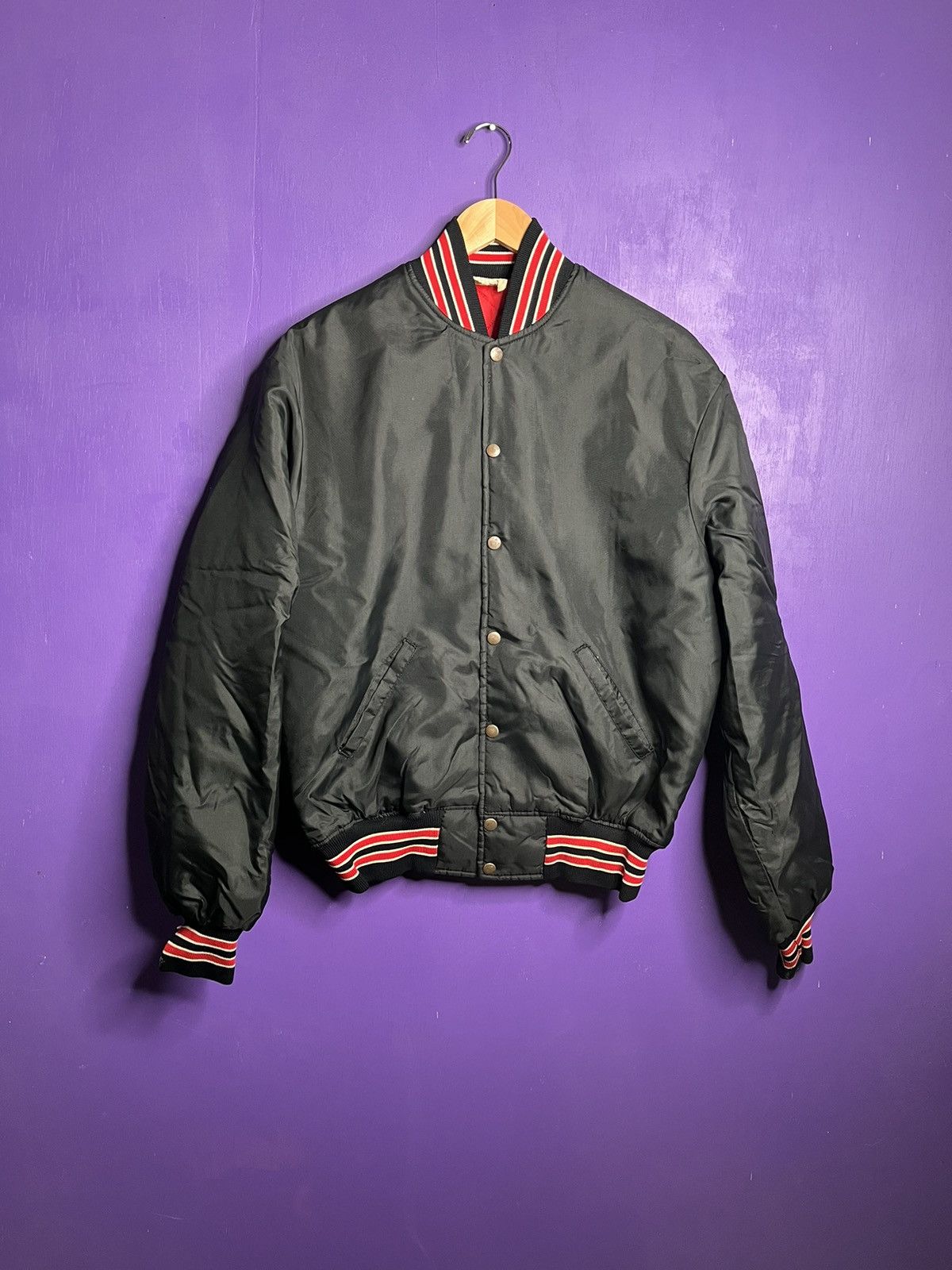 Vintage Vintage 80s Texas tech red raiders satin style jacket | Grailed