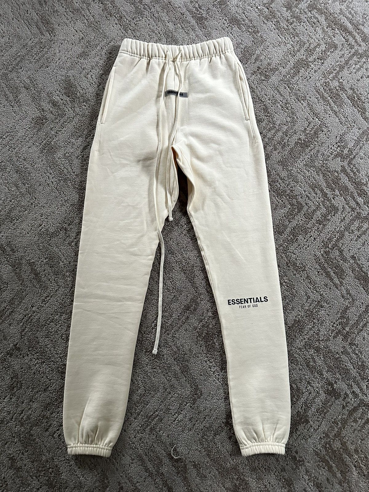 Essentials Essentials cream sweatpants | Grailed