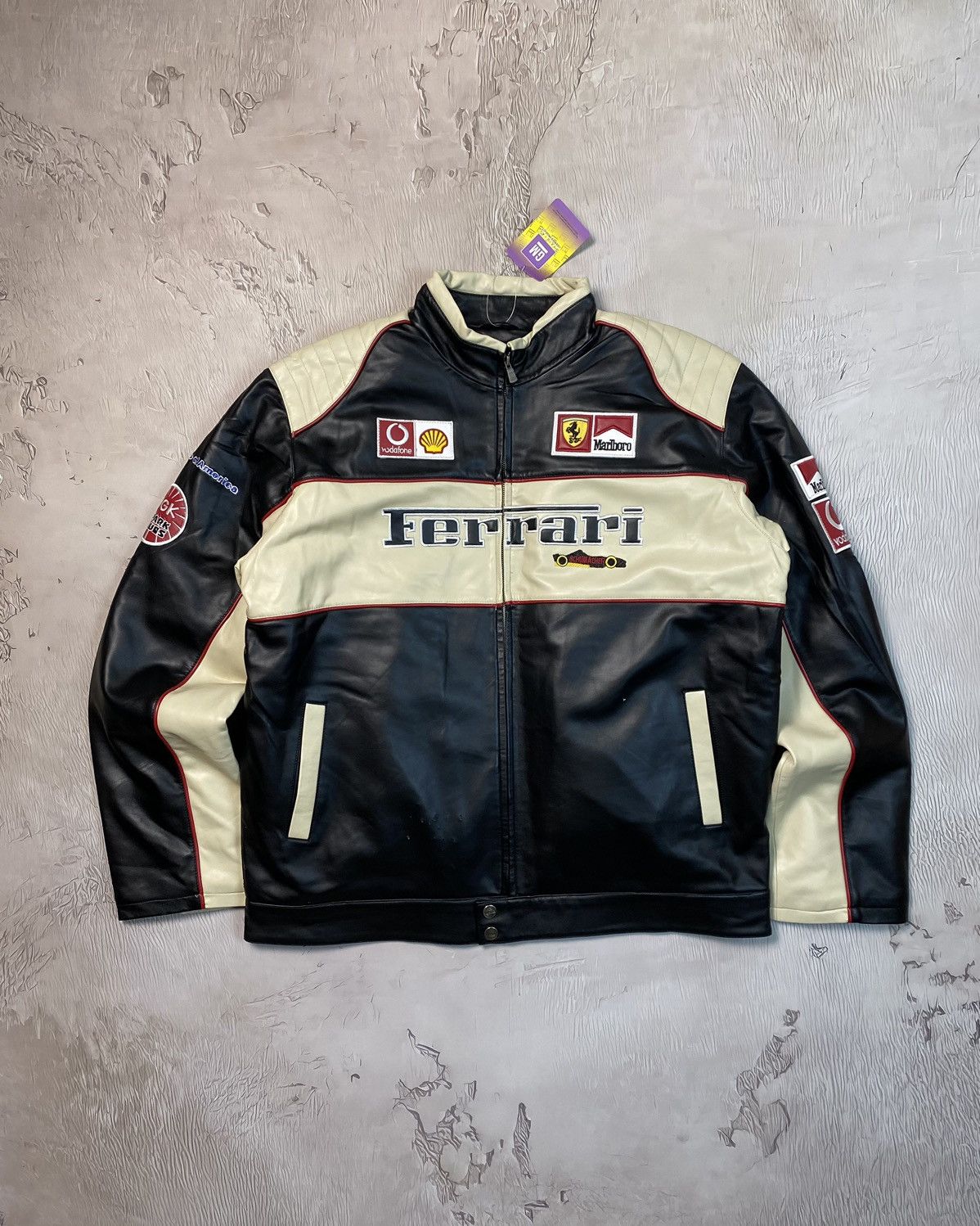 Ferrari × Marlboro × Racing Vintage Ferrari Marlboro Racing Leather ...