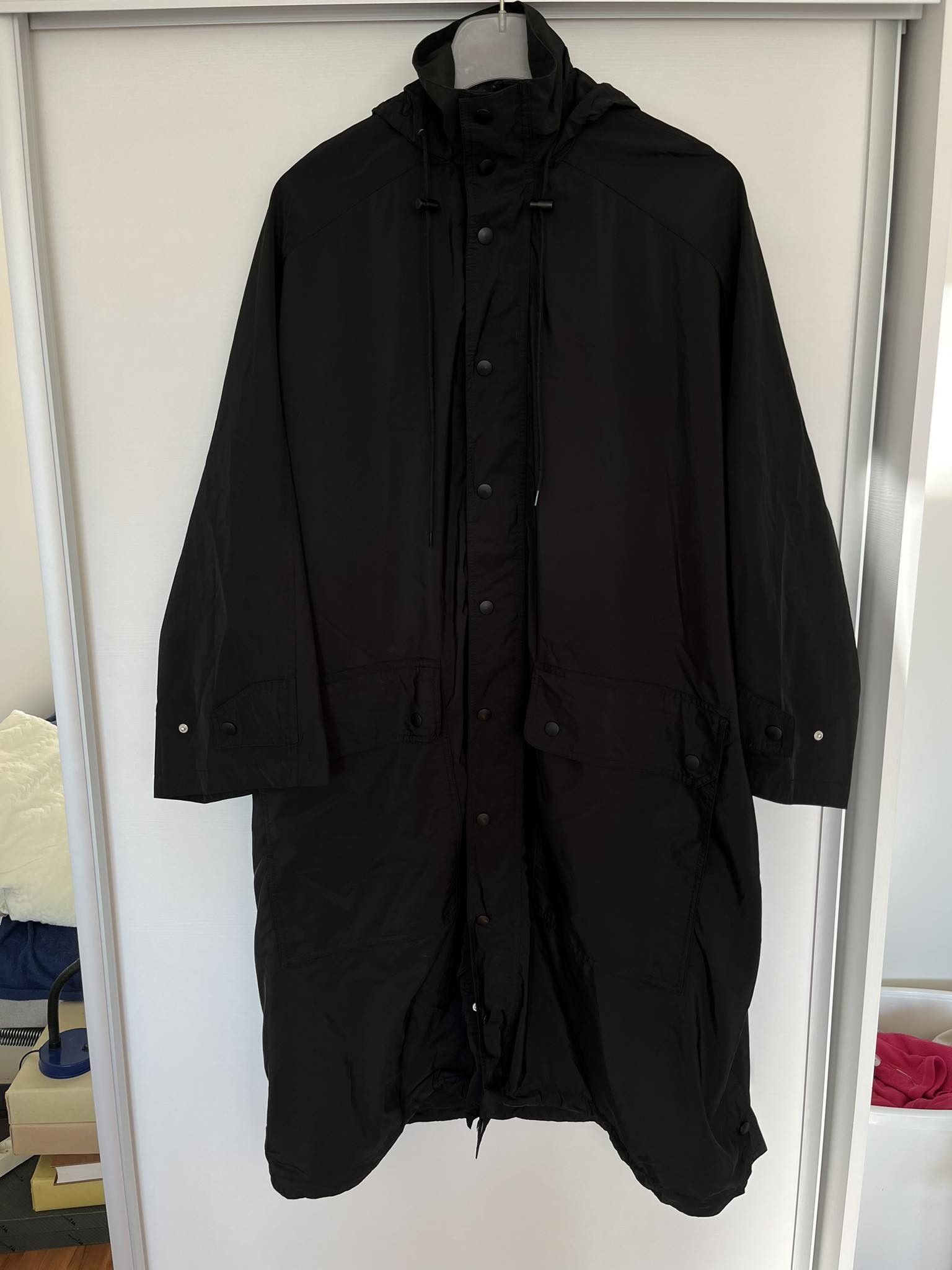 Balenciaga Balenciaga Black Opera Oversized Raincoat (FW17) | Grailed