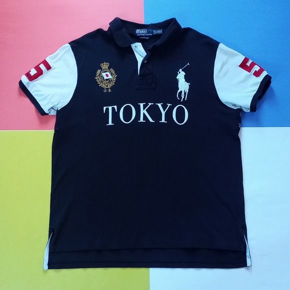 Polo Ralph Lauren Polo By Ralph Lauren Tokyo 5 Japan Polo T-Shirt Big ...