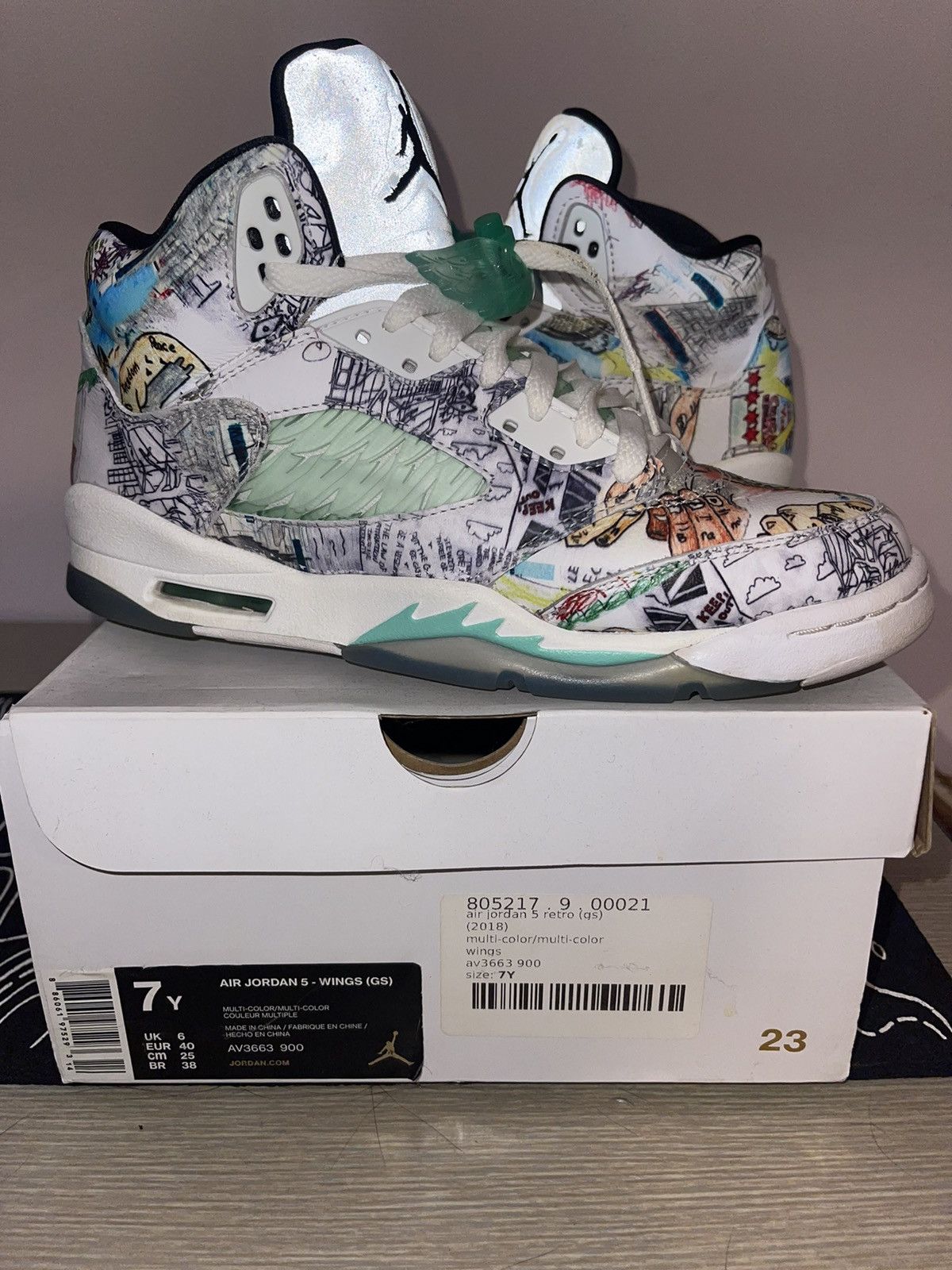 Jordan Brand Jordan Retro 5 Wings | Grailed