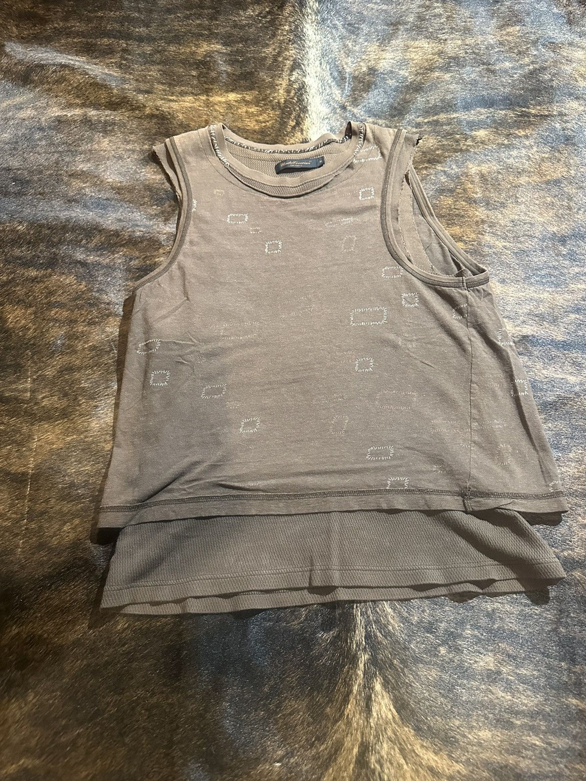 Undercover Undercover SS03 SCAB sleeveless shirt | Grailed