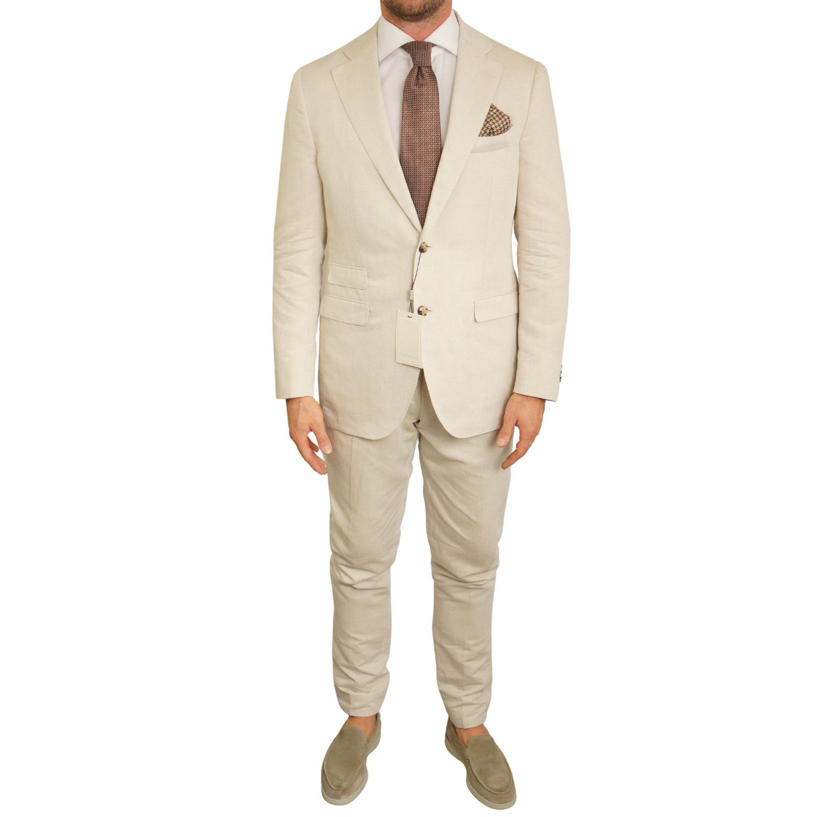 Suitsupply Men Suitsupply Cotton Havana Patch Suit EU56 UK/US46 S883 ...
