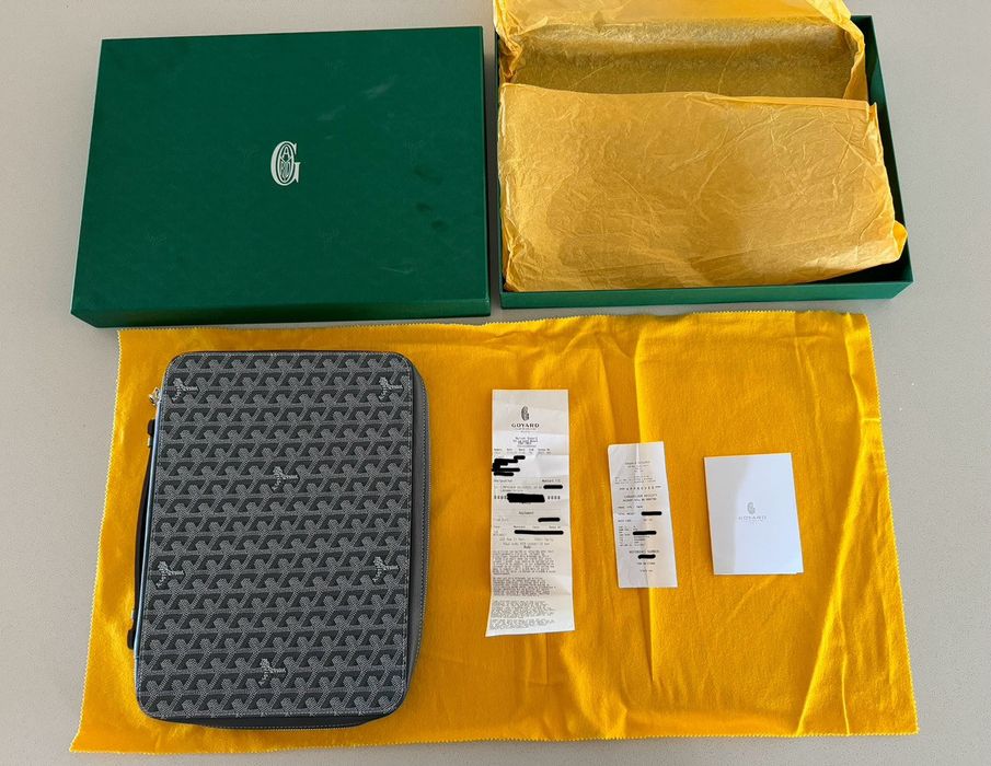 Goyard Goyard Document Laptop Case Compagnon Universel A4 | Grailed