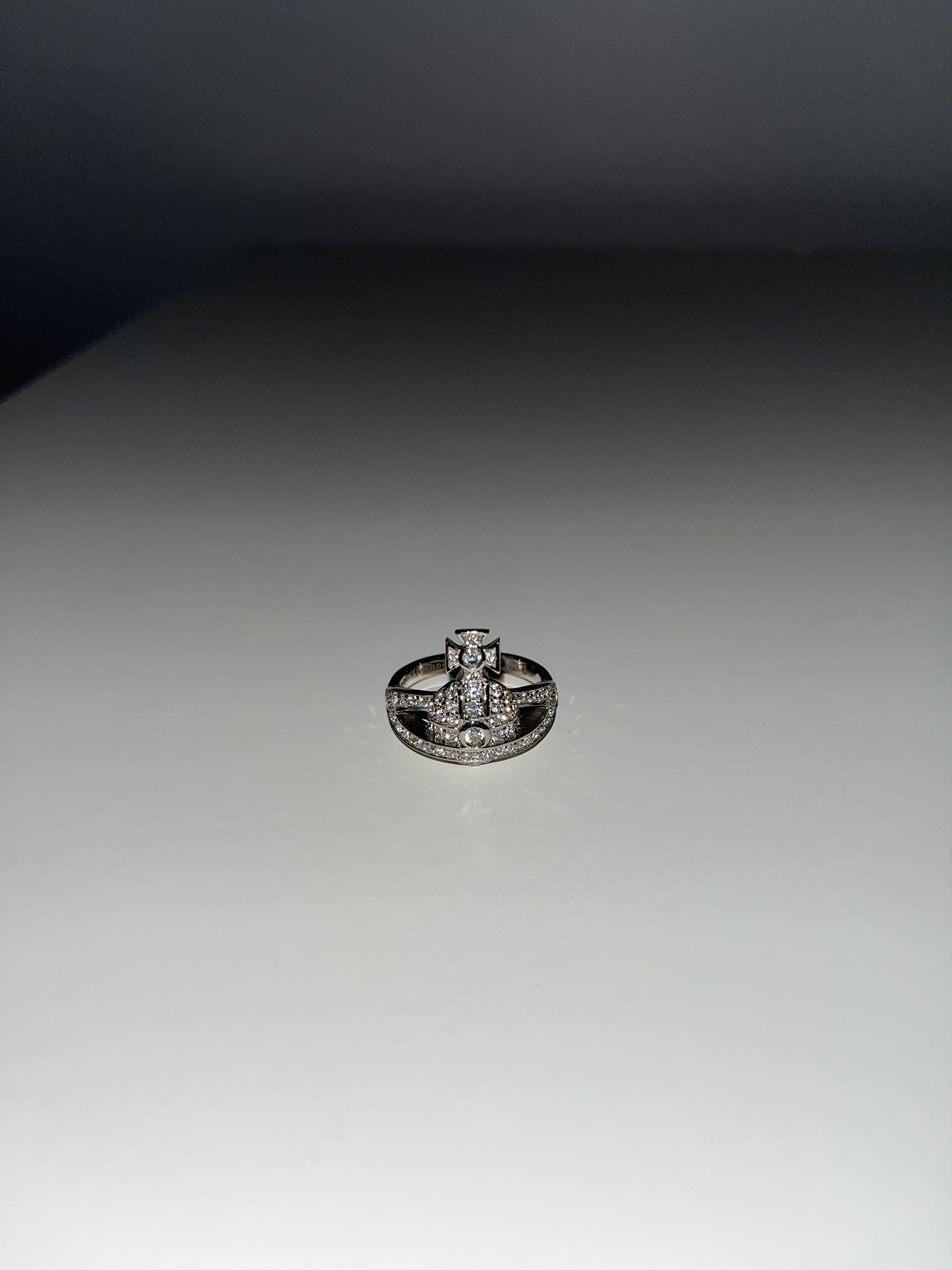Vivienne Westwood Silver Mini Orb Ring | Grailed