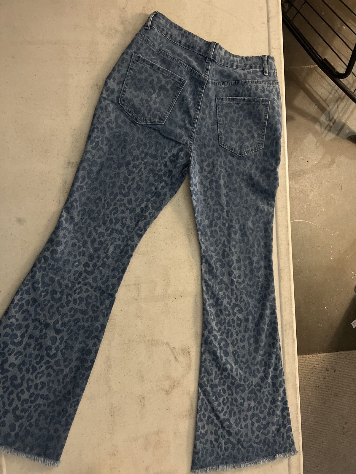 Other Subtle leopard print jeans | Grailed