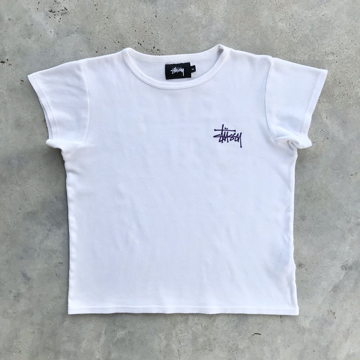 Streetwear × Stussy × Vintage 2000's Stussy OG Signature Japan Cropped ...